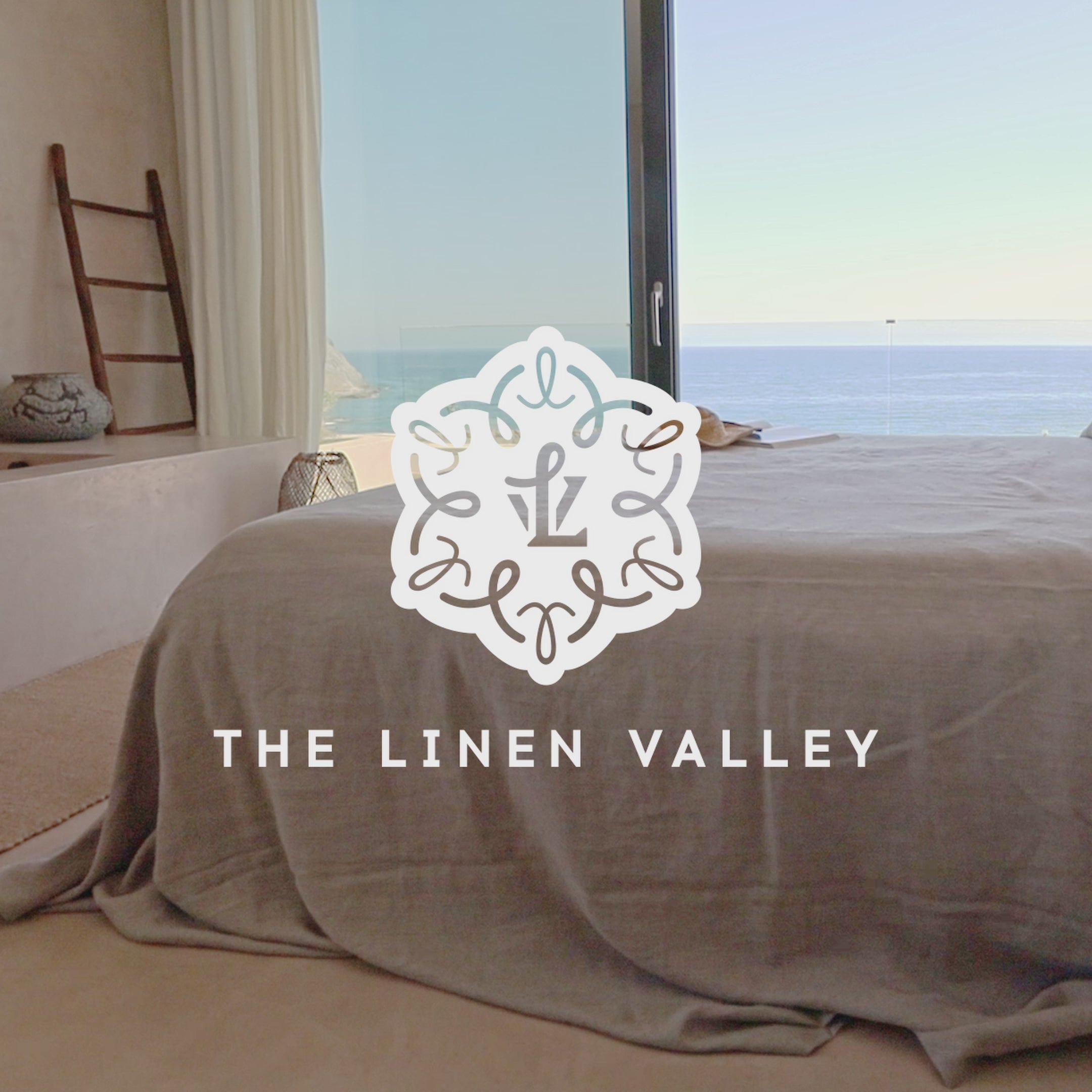 Rustic Linen Bedspread – The Linen Valley